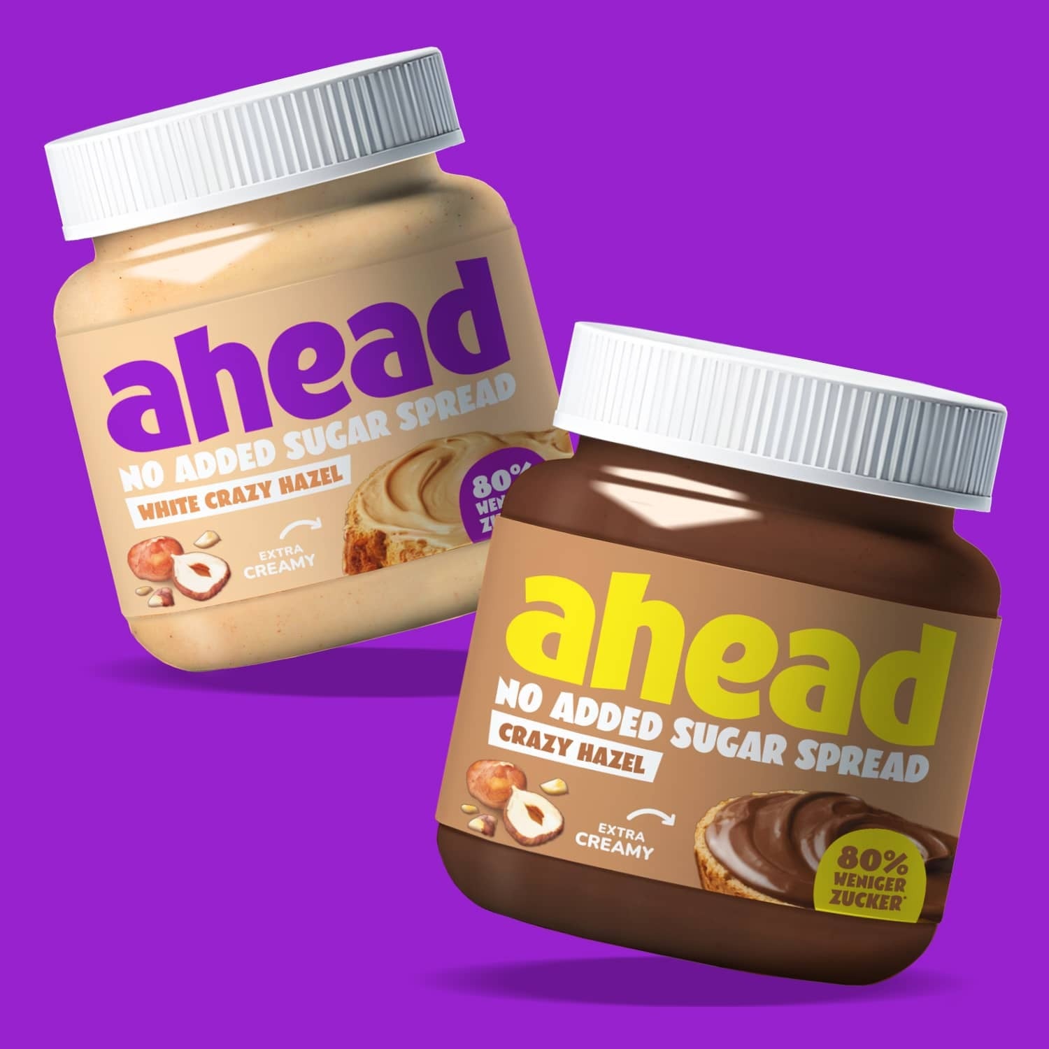 Crazy Hazel Probierset (2x Gläser) – ahead® | The Better for You Company