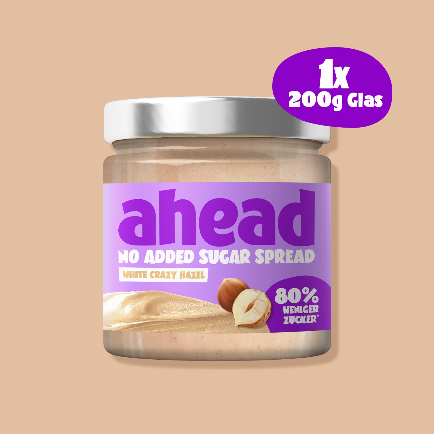 White Crazy Hazel 200g – ahead® | The Better for You Company