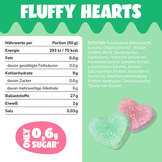 Fluffy Hearts Gummies – ahead® | The Better for You Company