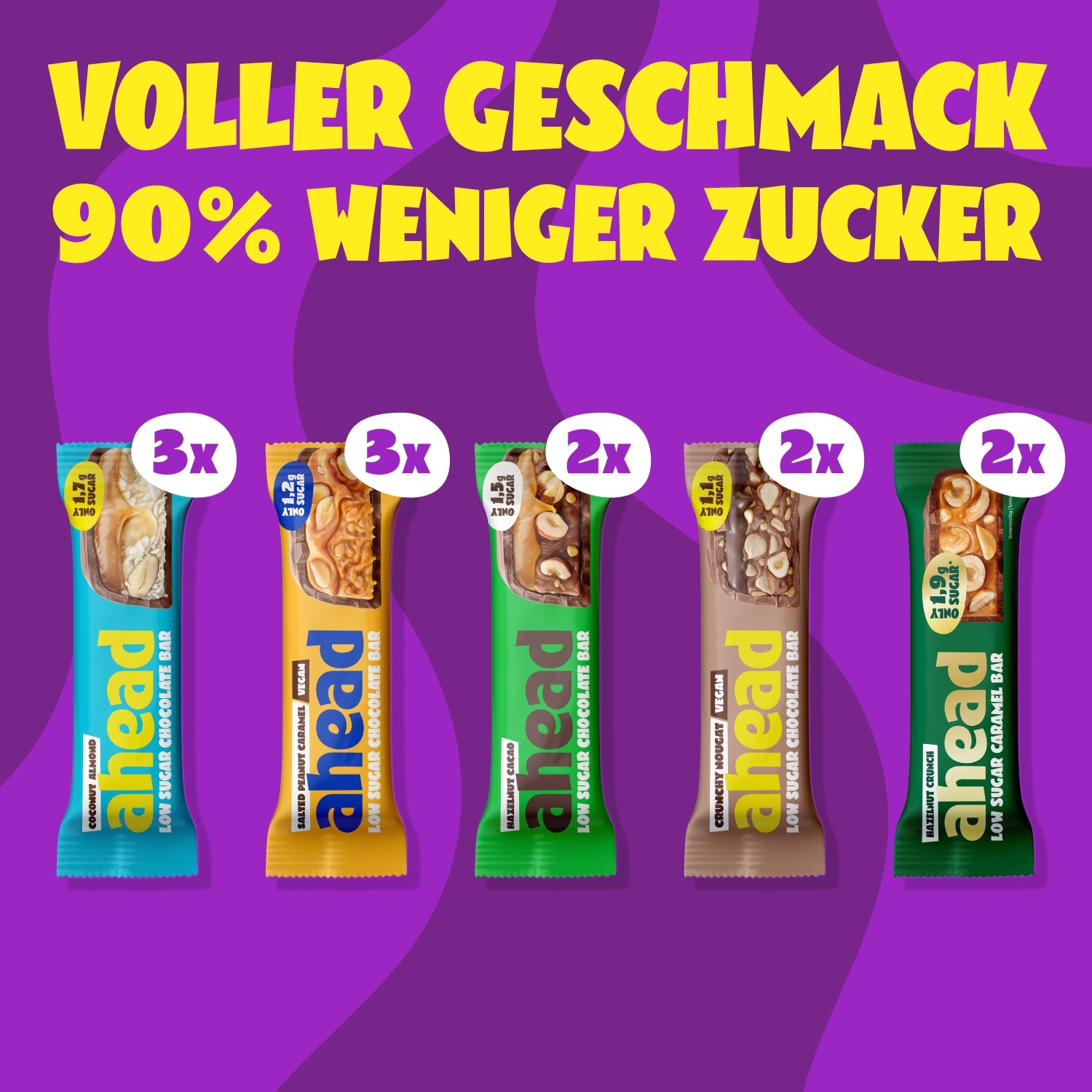 Aufstrich » Low Sugar Nusscremes – ahead® | The Better for You Company